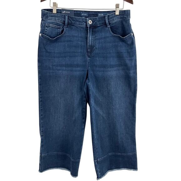 J. Jill | Jeans | Jjill Denim High Rise Full Leg Crop Jeans Women Size ...